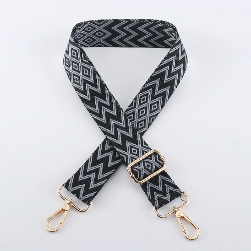 Женская сумка на ремне, сумка-мессенджер через плечо, модная нейлоновая Gun Black Buckle, J191-A4