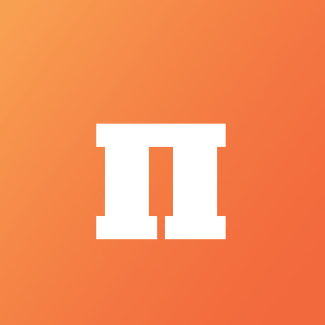 Буква П из акрила для вывесок 5 см / шрифт 6 белый