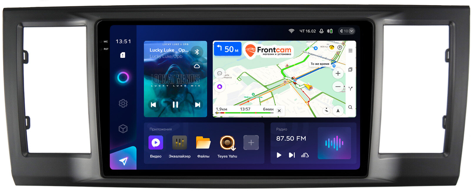 Штатная магнитола Volkswagen Caravelle T6 2015-2020 Teyes CC3 2K 6/128 9.5" RM-9-4240 Android 10 (4G-SIM, DSP, QLed)