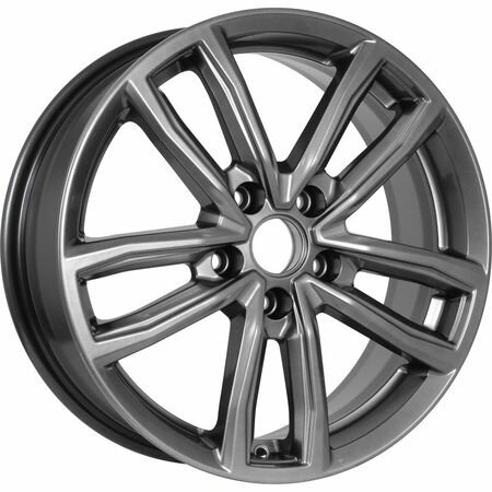 Колесный литой диск КиК Каланг R17x6.5 5x114.3 ET37 CB66.6 Dark_platinum