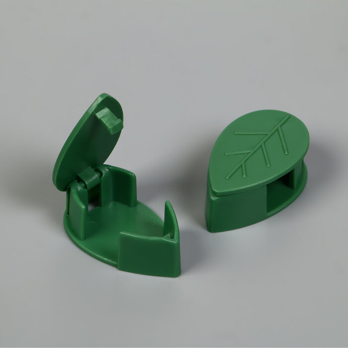 Крепления для вьющихся растений, самоклеящиеся, «Листок», набор 10 шт, Greengo