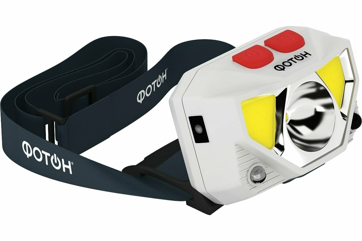 Фотон SA-1600 налобный аккумуляторный светодиодный фонарь белого цвета для походов и работы