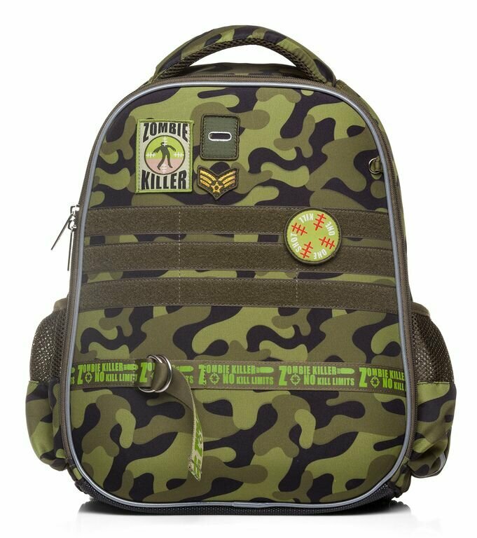 Рюкзак ERGONOMIC light -Zombi Killer- 38х29х12,5см EVA материал светоотраж. 1 отделение 2 кармана