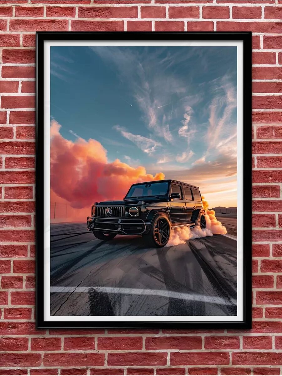 Плакат, Постер Гелик, А3 (фотопанно, постер на стену)