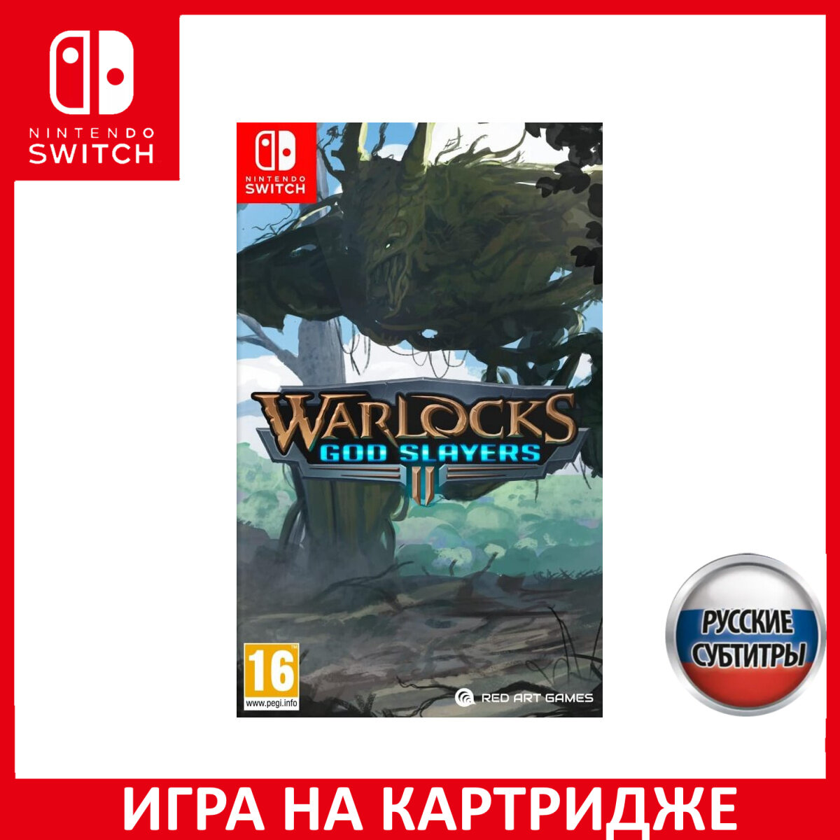 Игра Warlocks 2: God Slayers Switch Русская Версия Картридж на Nintendo Switch