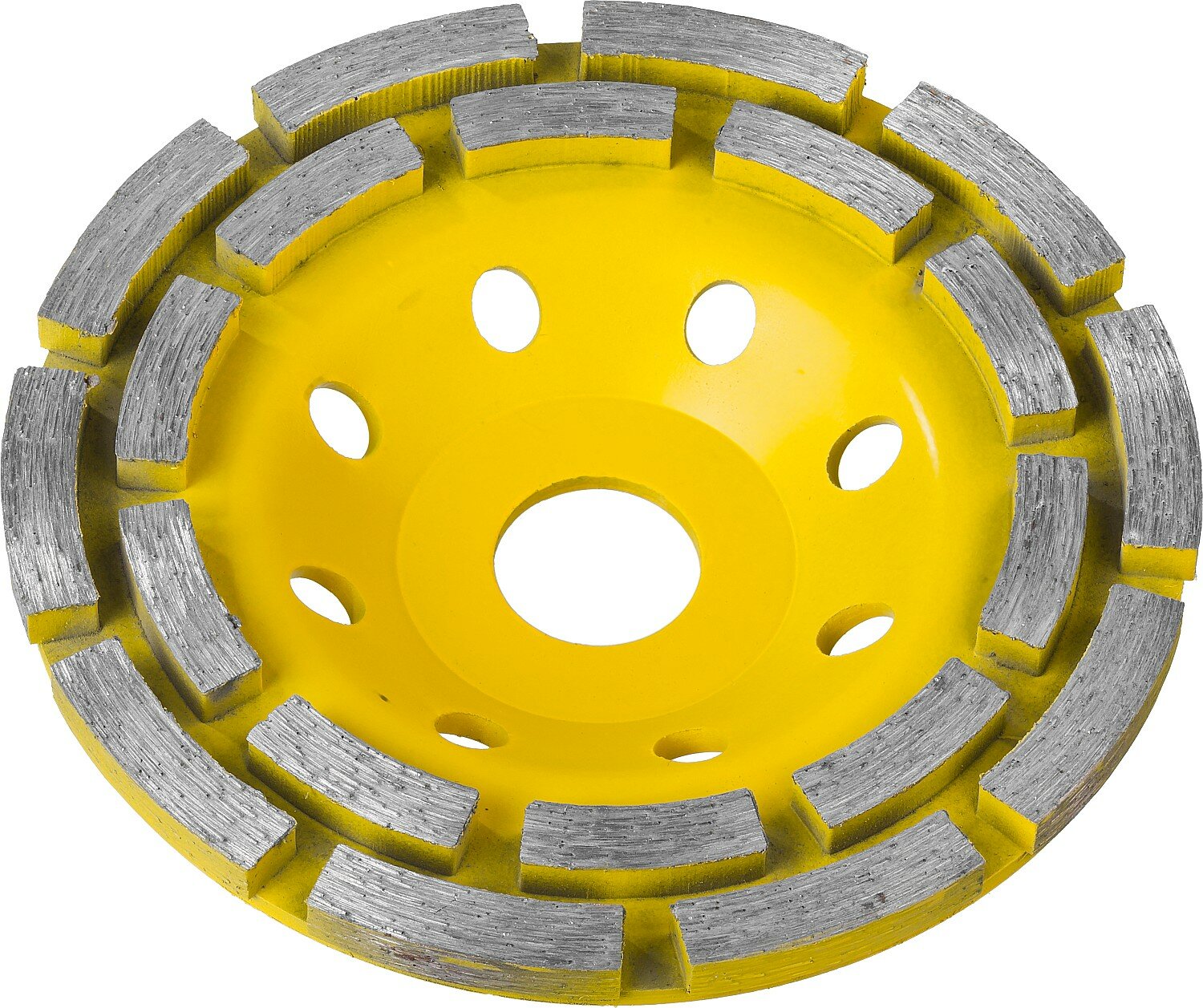 STAYER Double, d 125 мм, двухрядная алмазная шлифовальная чашка (33381-125)