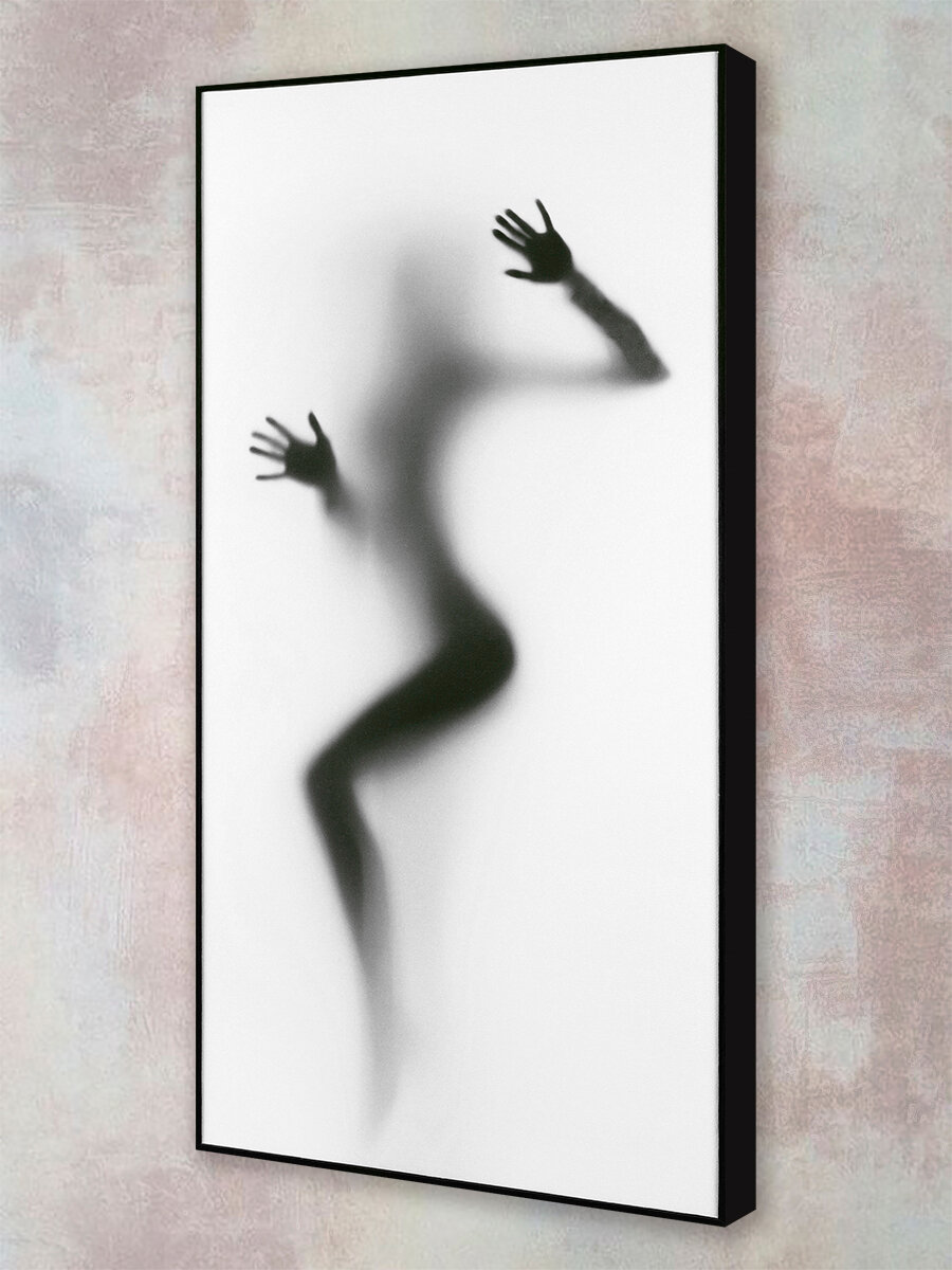 Картина на стену для интерьера Декарт настенный декор панно в раме багете в гостиную ванную детскую для офиса лофт пейзаж абстракция