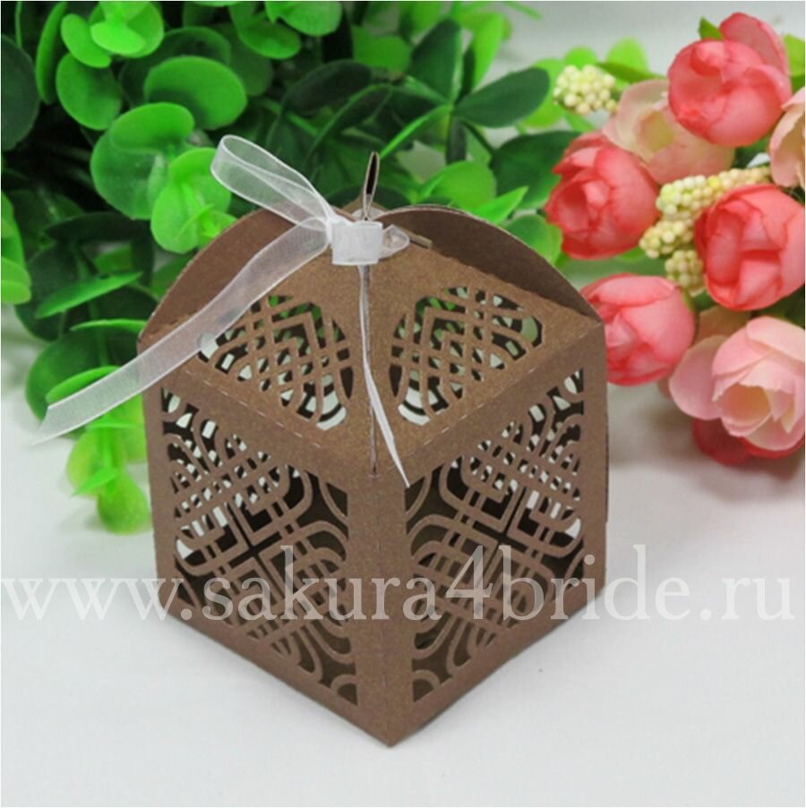 Бонбоньерки Sakura Бронзовый восторг - Упаковка, 30 шт