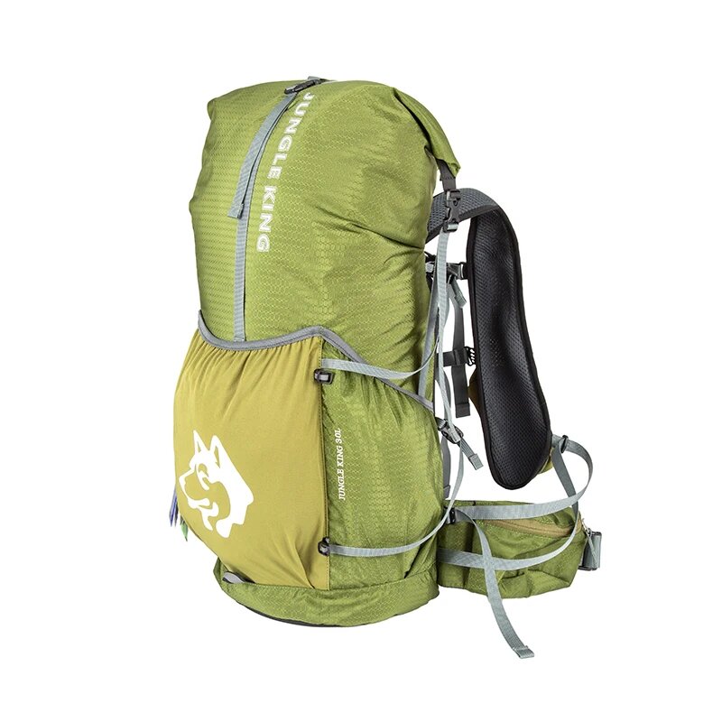 Рюкзак JUNGLE KING CY1050 черный 30 л LIGHT GREEN