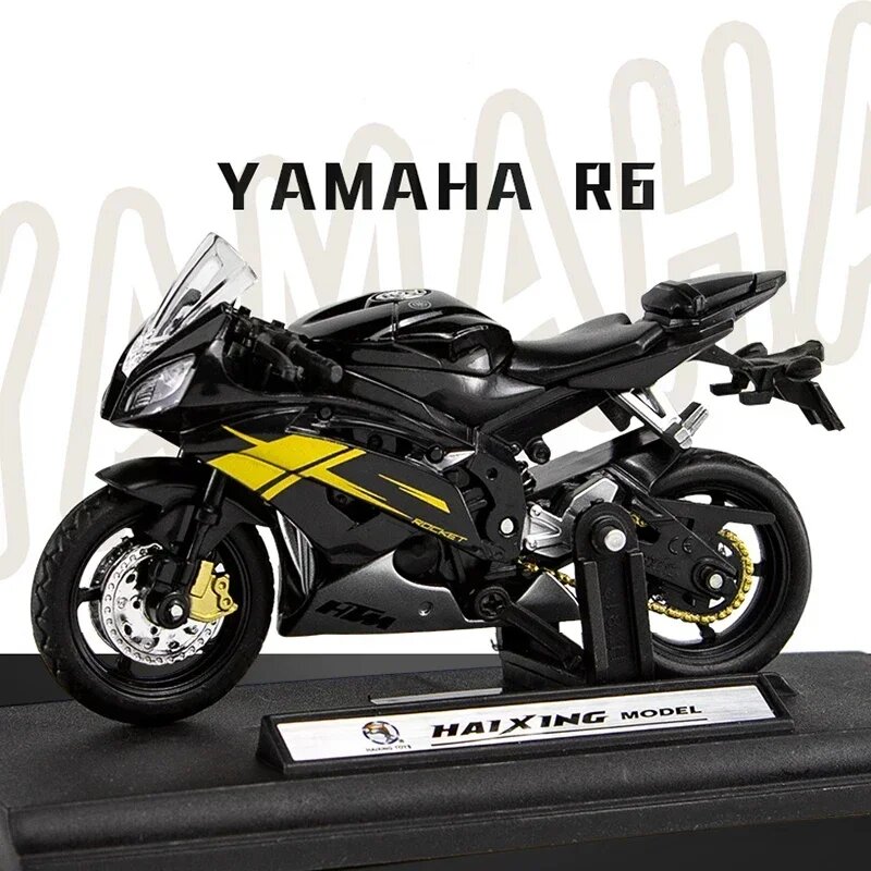 Фигурки Maisto Yamaha R6 1:18 Черный