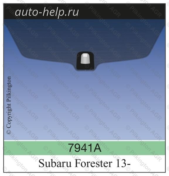 FYG SUBARU Лобовое Обогрев VIN