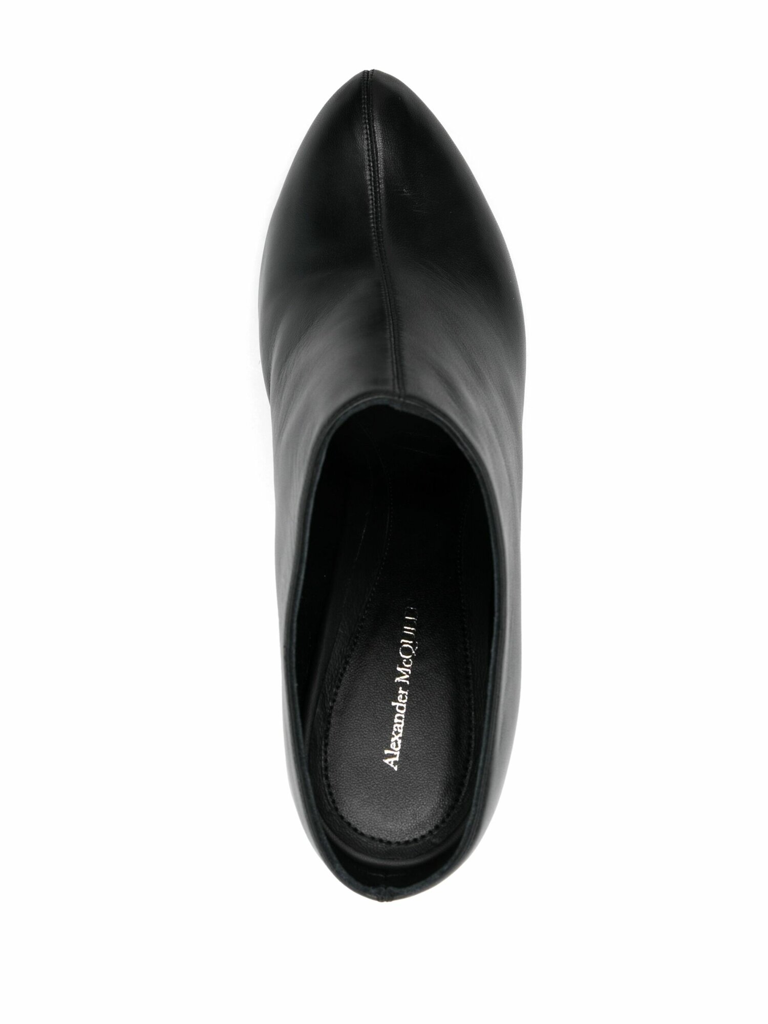 Мюли Alexander McQueen The Edge 120, размер 38,5, black/black — фото 1