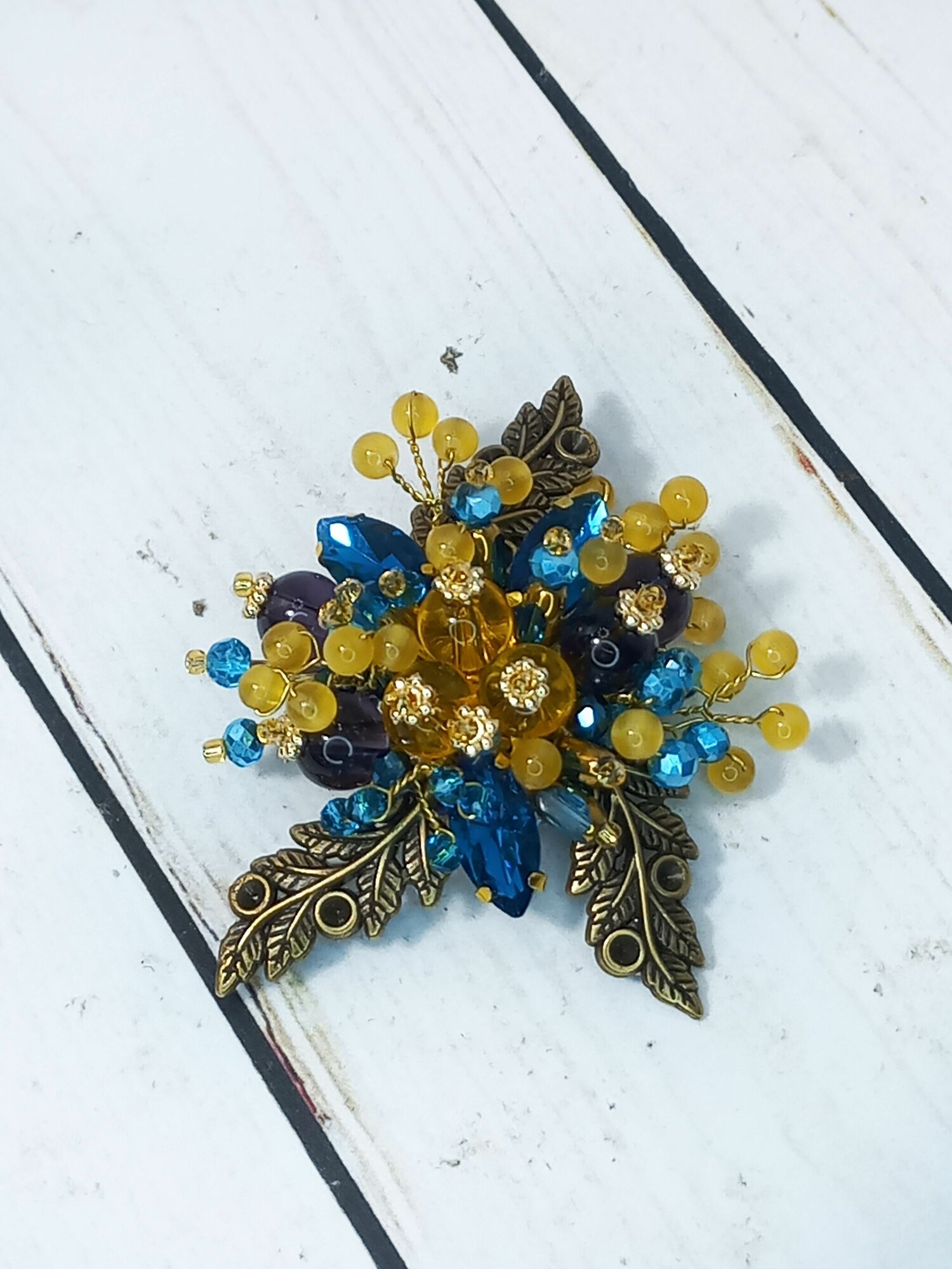 Брошь, кристалл