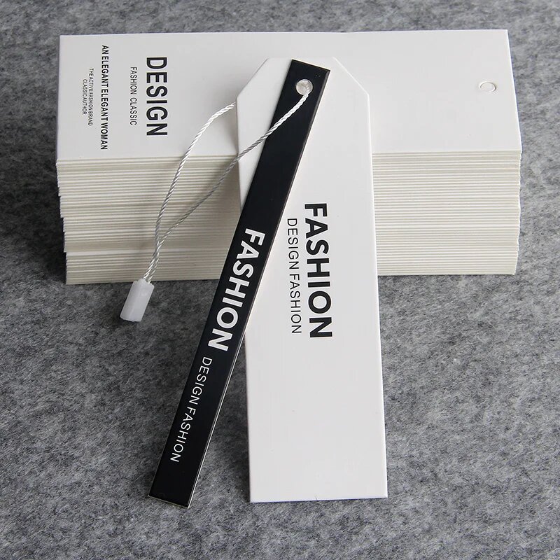 Бумажные бирки для одежды SLOOBAO 1000 шт