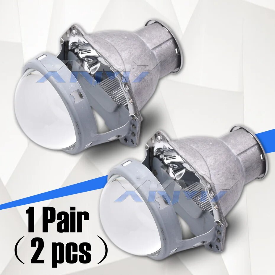 3-дюймовый Объектив проектора H7 линзы для фар для Hella 3R G5 комплект для модернизации фара одиночный ксенон ближний свет H7 D2S D2H светодиодный HID Автомобильные фары аксессуары, тюнинг авто LHD For Korea Spain, 1 Pair(2 pieces)