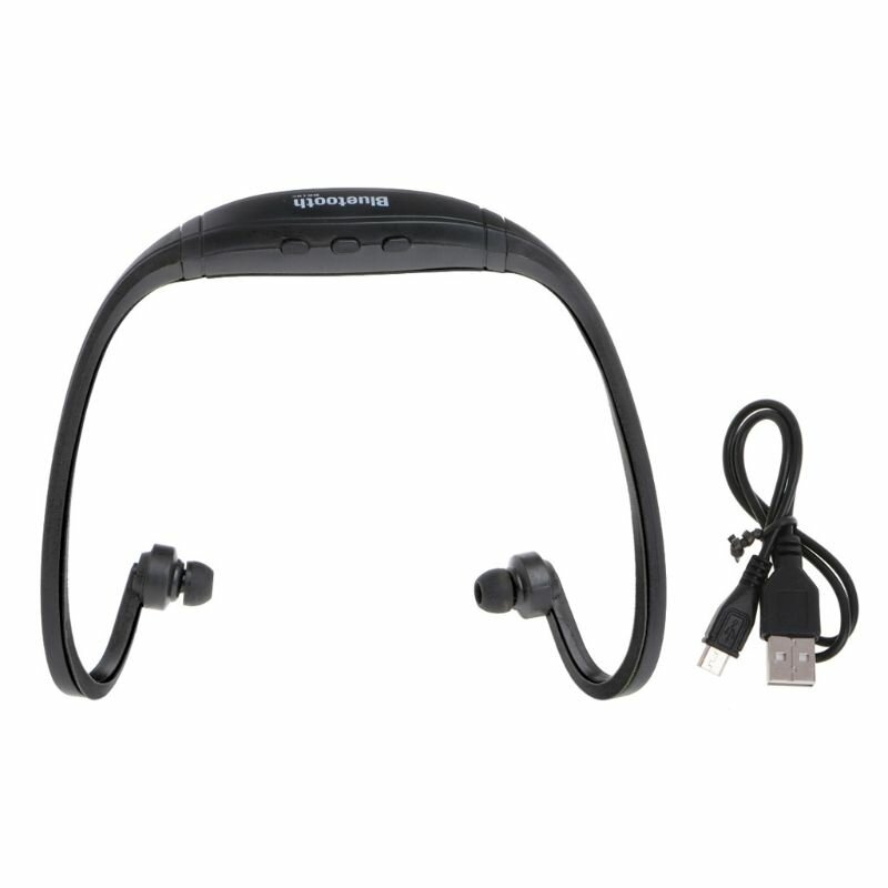 BS 19C Bluetooth-совместимая гарнитура Спортивные музыкальные наушники с разъемом TF FM-радио