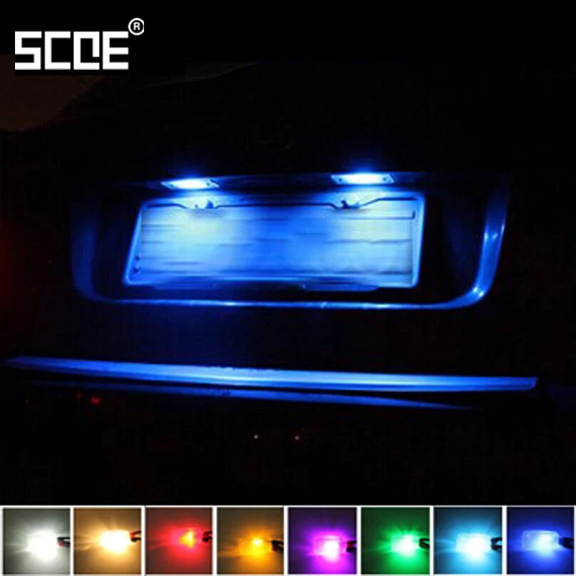Для Opel Astra J Astra GTC Astra J Sports Tourer SCOE 2015 Новинка 2X6SMD 5050LED подсветка белый