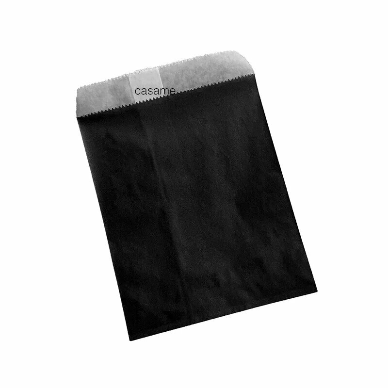 Govaz крафт-бумажные пакеты для подарков 25 шт Черный, solid black