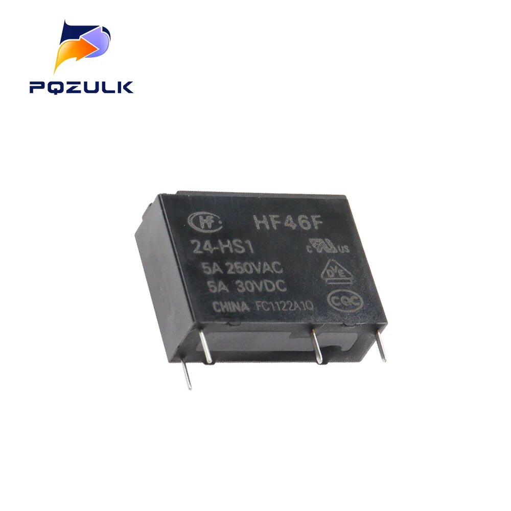 Реле HF46F 24-HS1 PQZULK