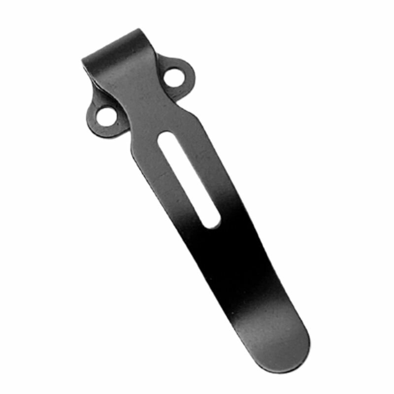 Антикоррозионный задний зажим для ножа из нержавеющей стали поясного ремня с зажимом кармана-бабочки