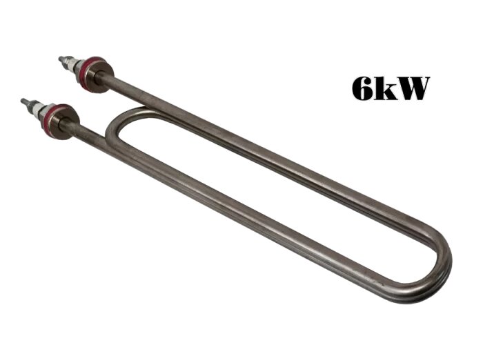 ТЭН мощностью 6,0 кВт посадочная длина L340 мм из нержавеющей стали для котла ЭВАН 220V