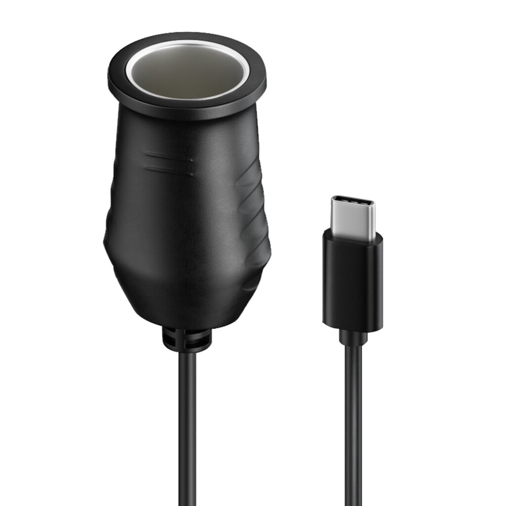 65 Вт USB C штекер на 12 В автомобильный прикуриватель женский преобразователь напряжения зарядные устройства для видеорегистратора