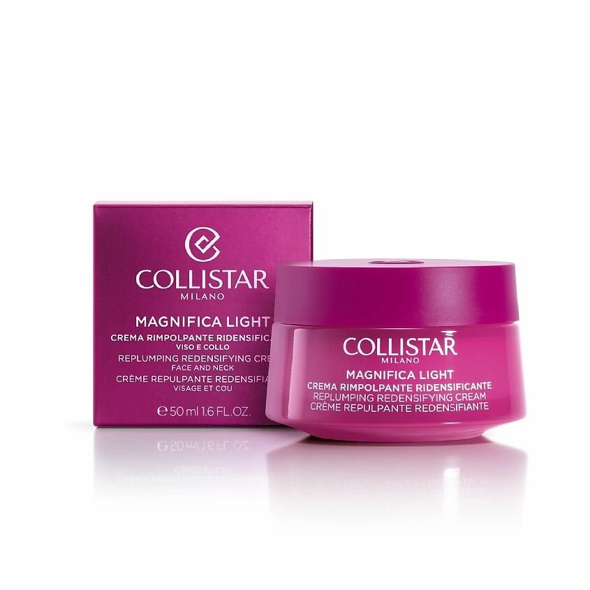 Collistar - Magnifica Light Replumping Крем для Лица и Шеи Восстанавливающий легкий 50 мл