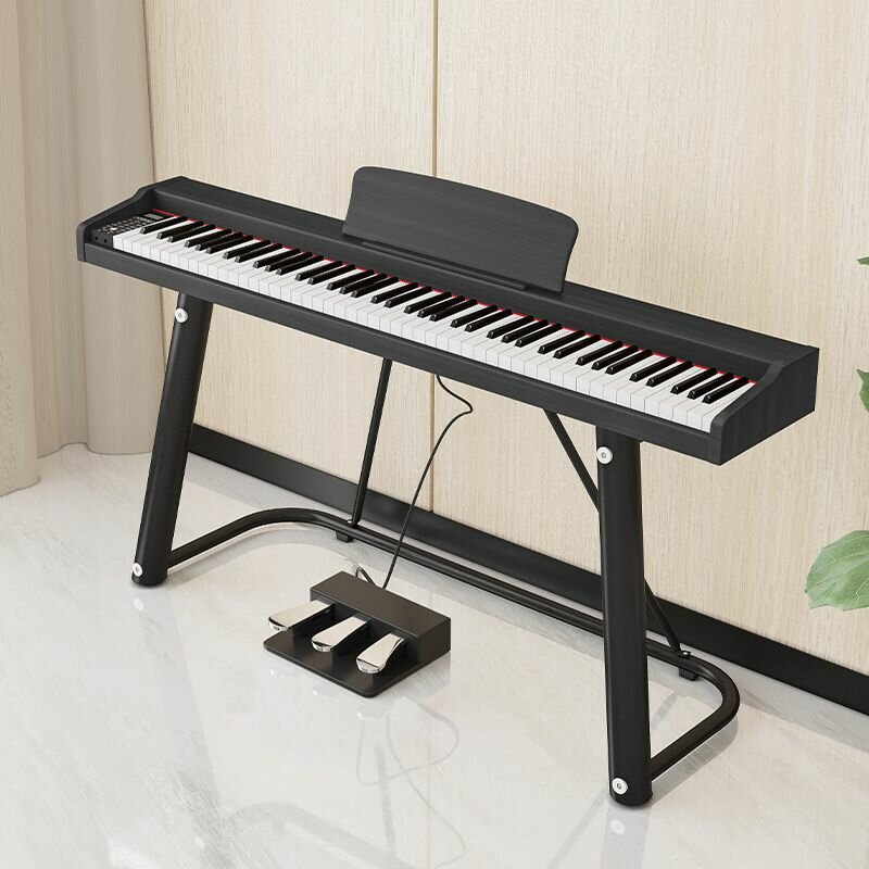 Цифровое 88-клавишное фортепиано Kazanqi Bazar, черное