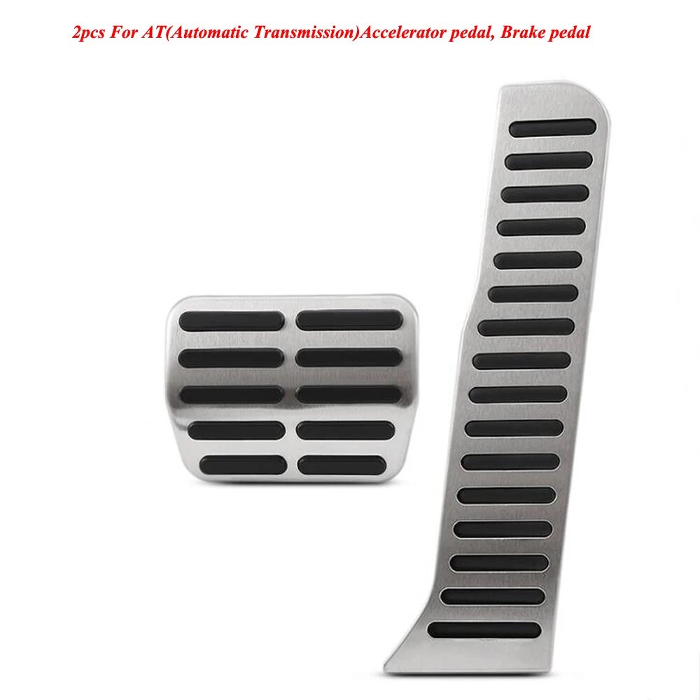 Автомобильные педали, накладки на тормозные колодки для VW Jetta Mk5 MK6 Golf Scirocco AT 2pcs