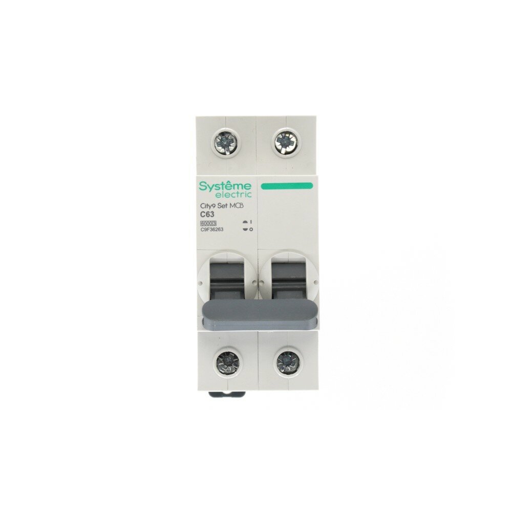 Автоматический выключатель City9 Set, Systeme Electric, тип C, 63A, 2P, 6kA, 230V