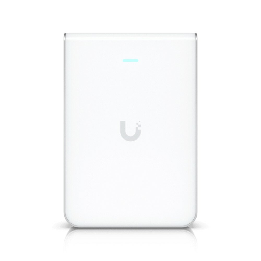 Ubiquiti Сетевое оборудование U7-Pro-Wall Точка доступа UniFi 7 AP Pro Wall Точка доступа 2,4+5+6 ГГц, Wi-Fi 7, 2х2 MIMO, PoE+, 1х 2,5G RJ45