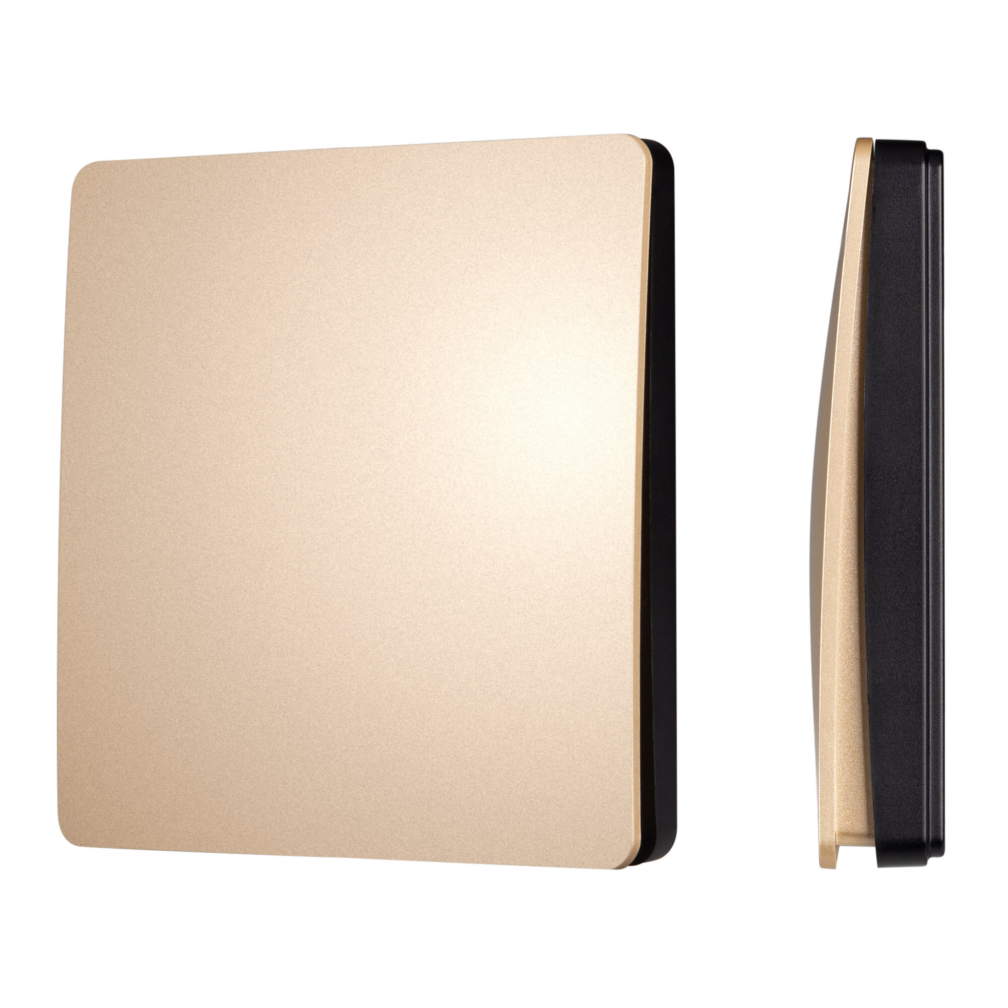 INTELLIGENT ARLIGHT Кнопочная панель KINETIC-801-22-1G-WP-SUF Gold (No battery, IP67, 433Mhz) (IARL, IP67 Пластик, 3 год