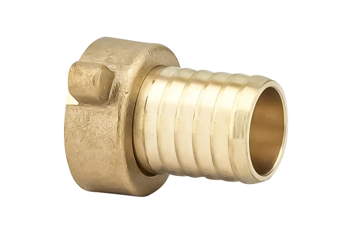 PROFACTOR Штуцер под шланг с накидной гайкой 3/4 х 20 мм PF TF 213.20 для водоснабжения