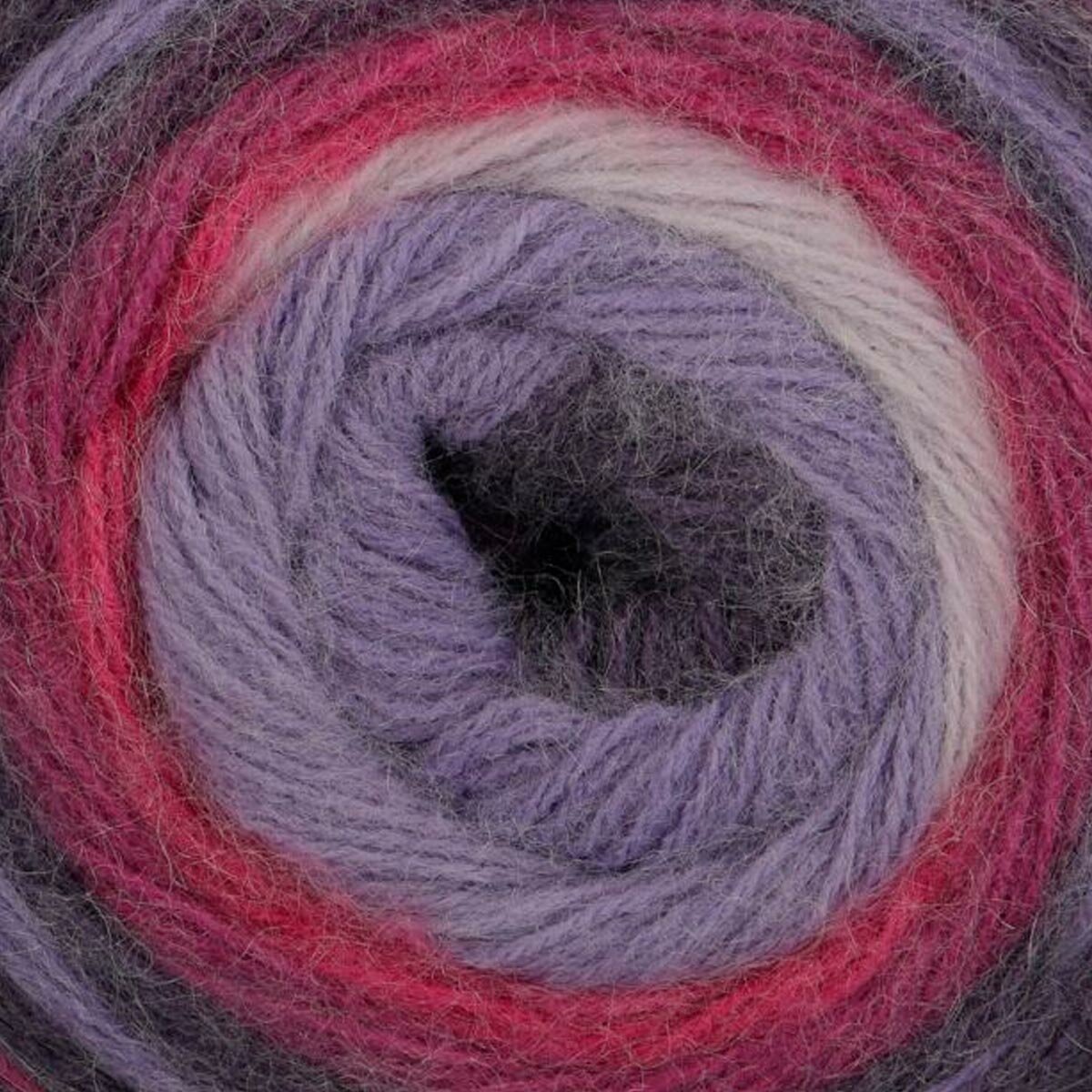 Mohair Dream /Мохер Дрим/ пряжа Schachenmayr, MEZ, 9807597 (00087, berry dream color (цвет ягодной мечты), белый/красный/розовый/серый/фиолетовый)