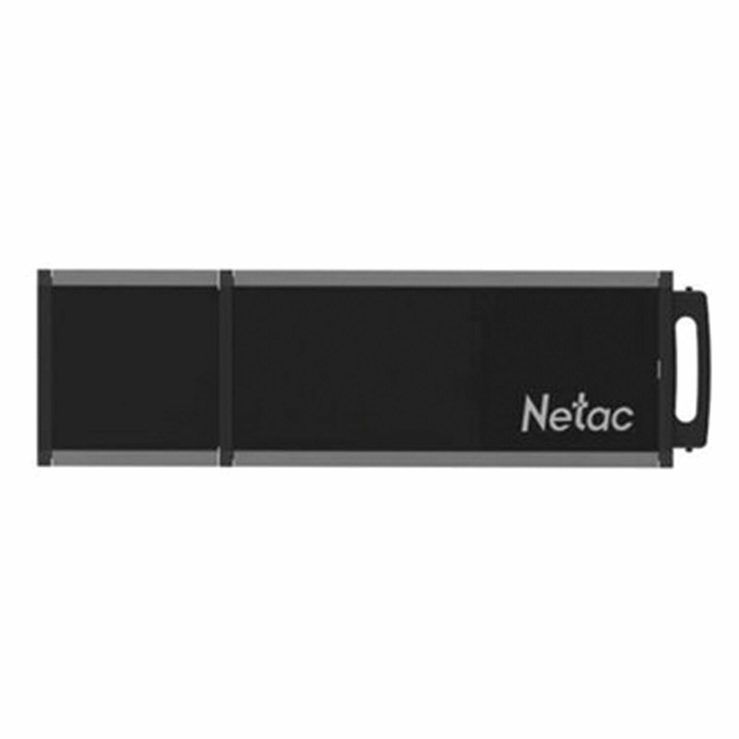 Флеш-диск Netac 64gb, u351 usb, 3.0 черный, -30bk (NT03U351N-064G)