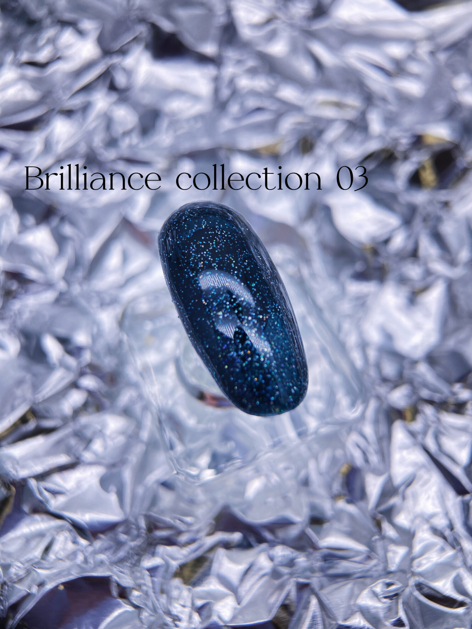 Гель лак Universe Profession Gel. Brilliance 3 темно-зеленый 10мл