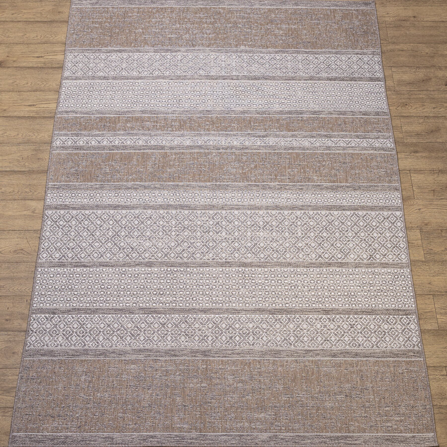 Ковер, Прямой, Бежевый, Серый, Белый, Современный, Минималистичный, на пол, в гостиную, спальню, в ассортименте (60 см. на 110 см.)