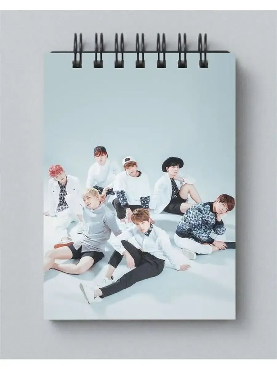 Блокнот BTS, БТС №43, А5