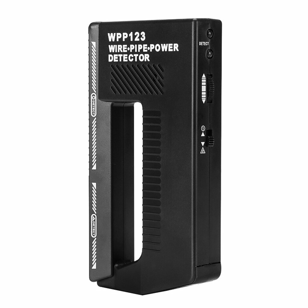 Настенный Сканер Металлоискатель Высокочувствительный Детектор Мощности Проволочных Труб со Светодиодным Индикатором Регулируемый Сигнал Тревоги Многофункциональный