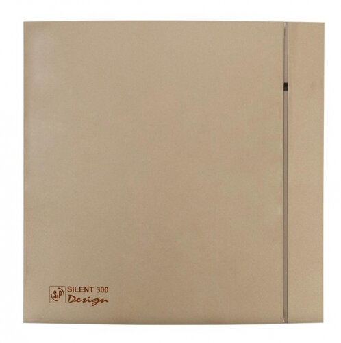 Вентилятор вытяжной Soler&palau Soler & Palau SILENT-300 CZ CHAMPAGNE DESIGN-4C (220-240V 50HZ)