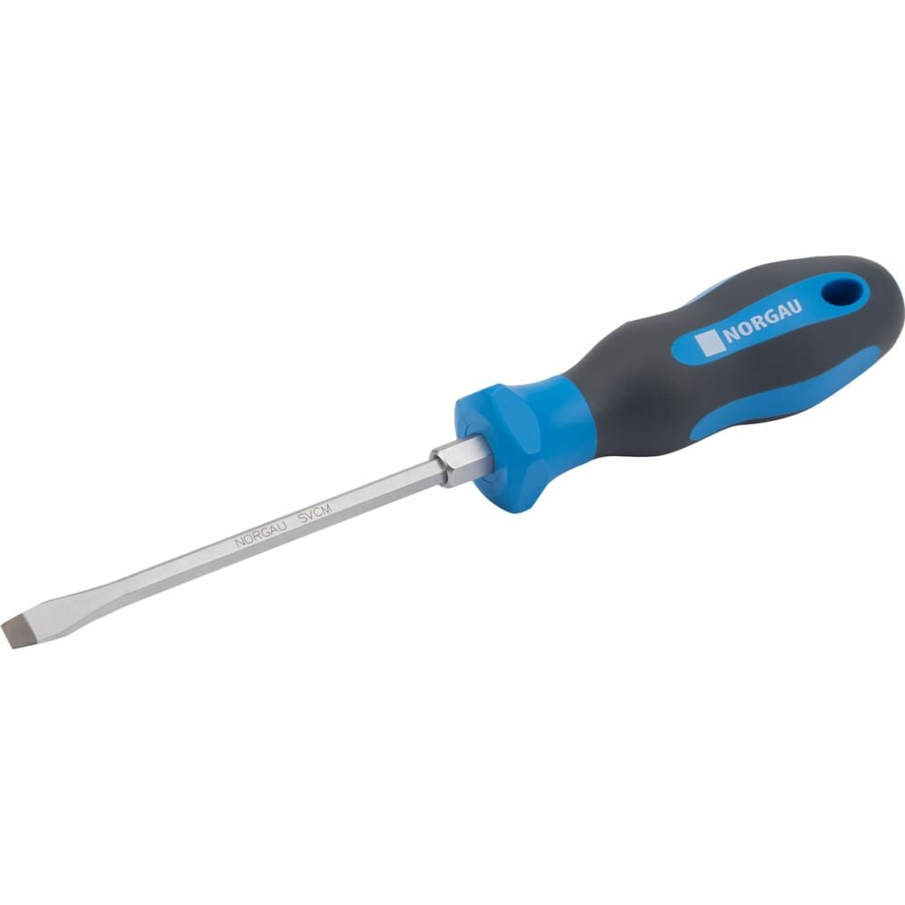 Усиленная шлицевая отвертка NORGAU N155-5,5x100