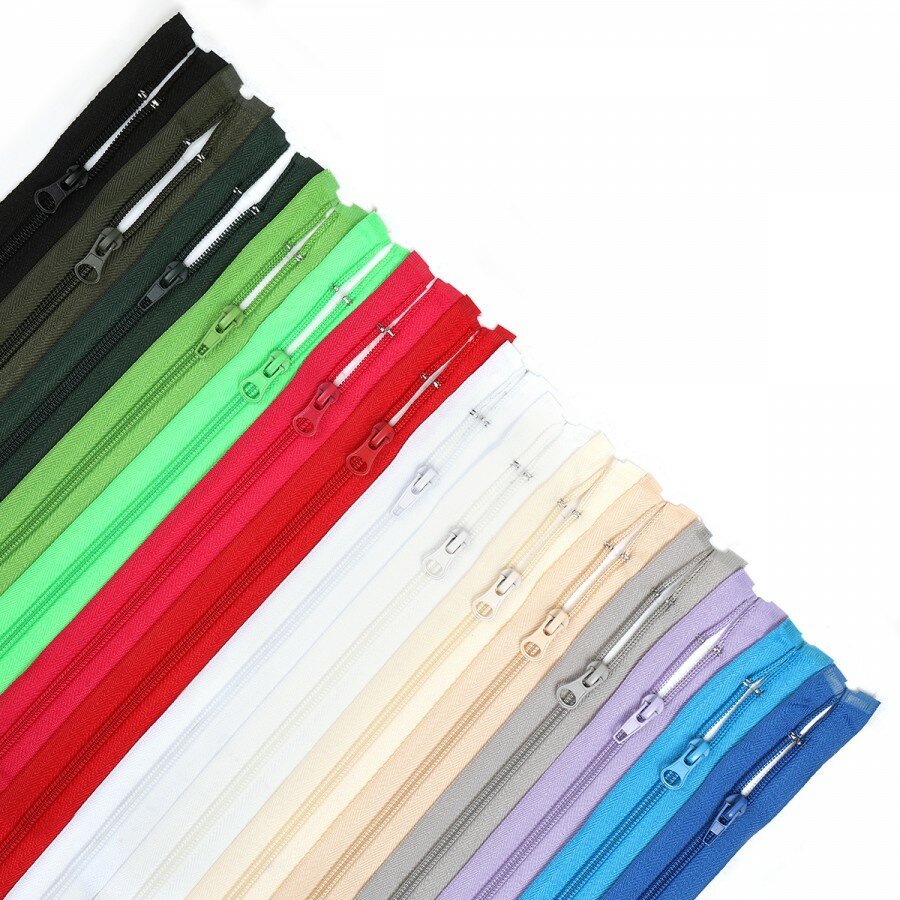 Молния MaxZipper пласт. спираль N5-N 65см ассорти уп.15цв