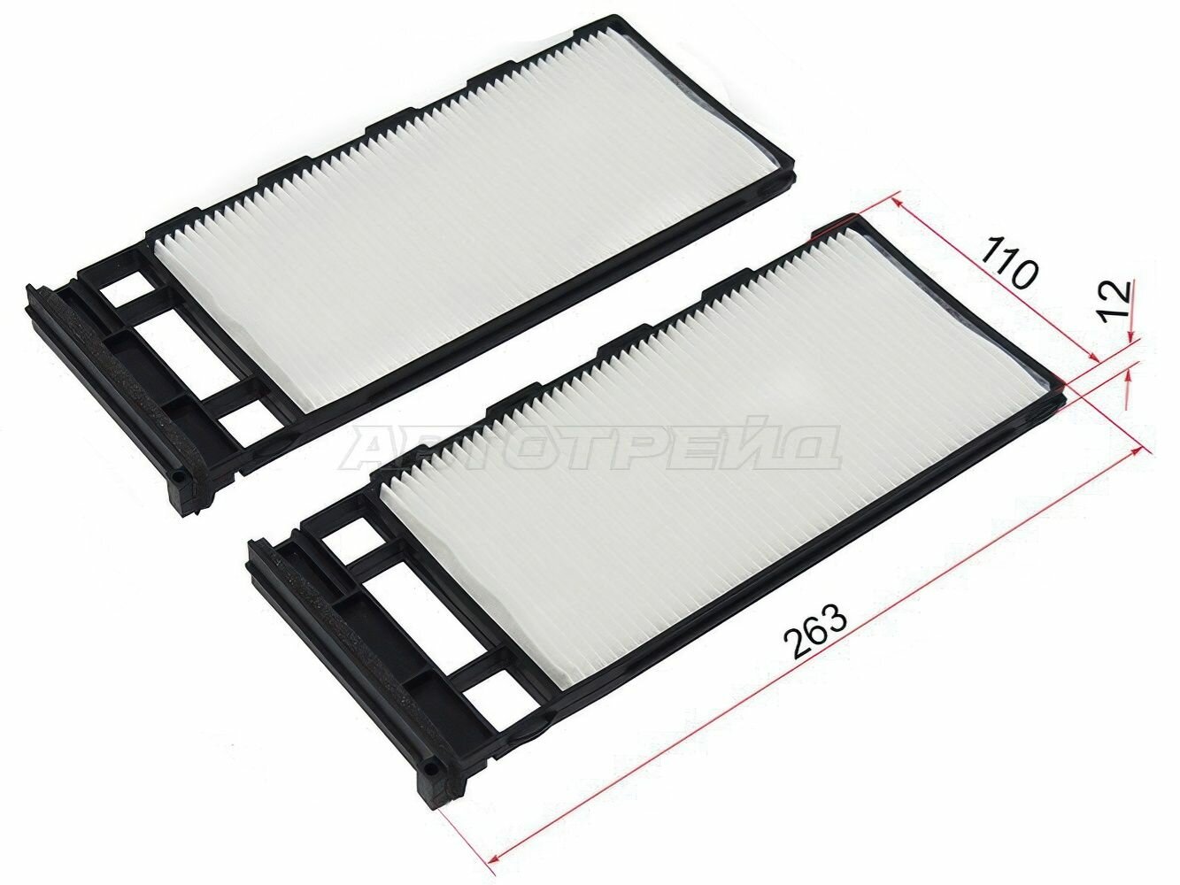 Фильтр салона, комплект для Ниссан Альмера, Блюберд, Примера, Пульсар, Террано арт ST272747J125 SAT