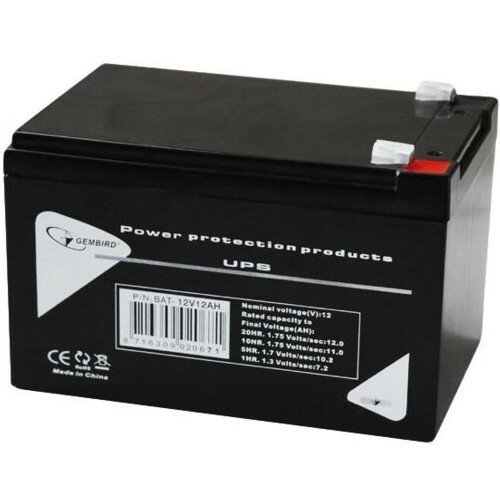 Аккумулятор ИБП 12В/12А клемма F2 EnerGenie BAT-12V12AH размер 151*98*95-101мм