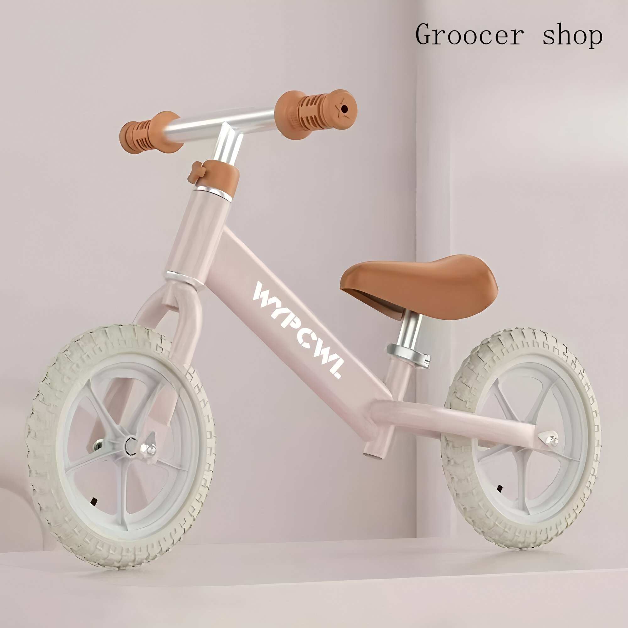 Беговел, для детей 1-6 лет, без педалей, скользящий, с двумя колесами