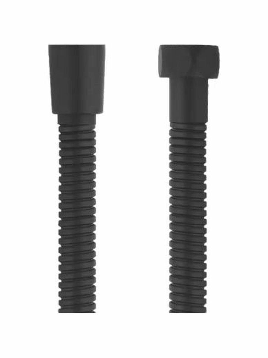 Шланг для душа BELZ BR03-7, нержавеющая сталь, 120 см, черный