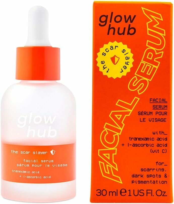 Сыворотка для проблемной кожи, с витамином С, Glow Hub The Hydration Hero Facial Serum 30ml