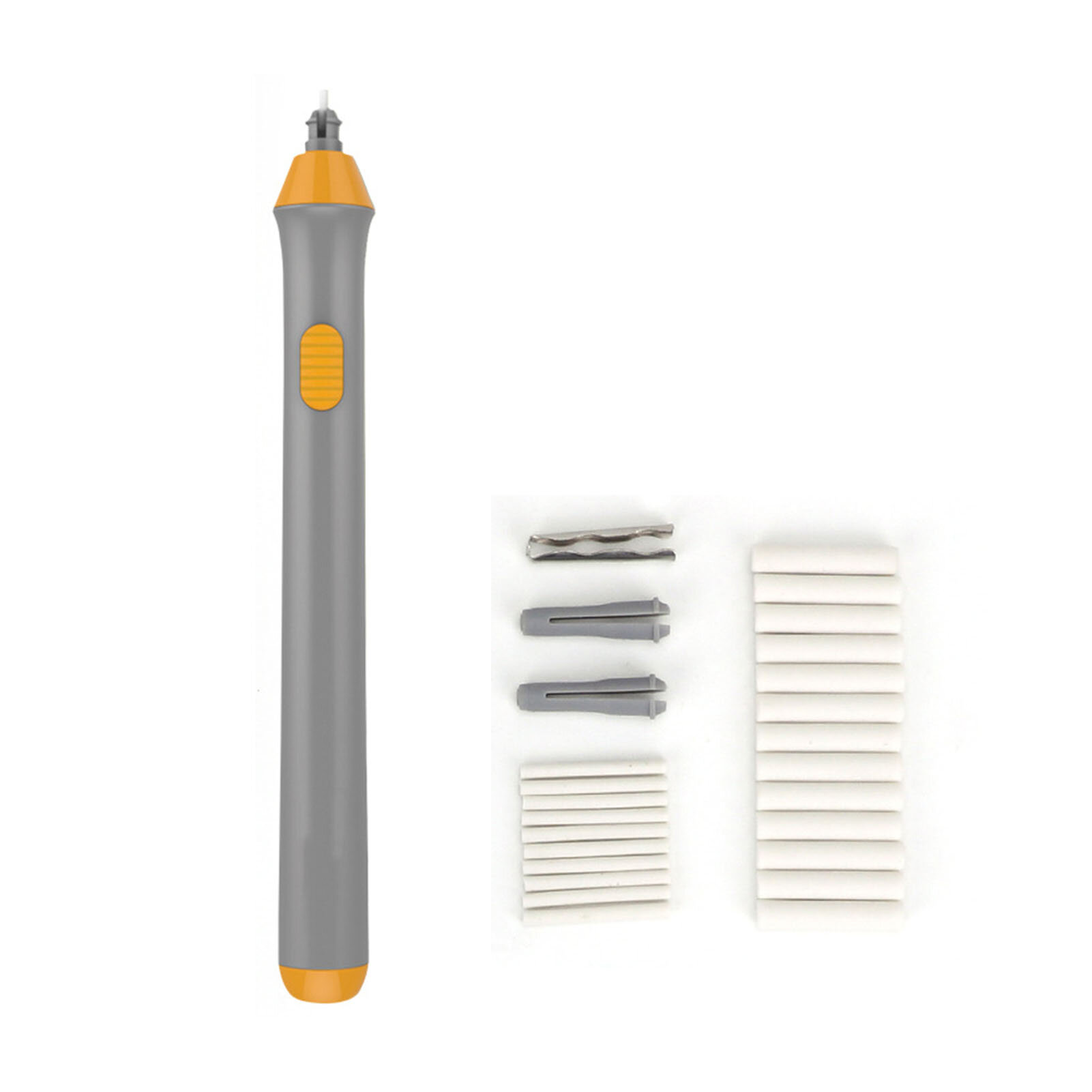 Электрический ластик с аккумулятором. Роррирующий автоматический ластик для артистов для артистов. Нарисование рисования рисунок серый