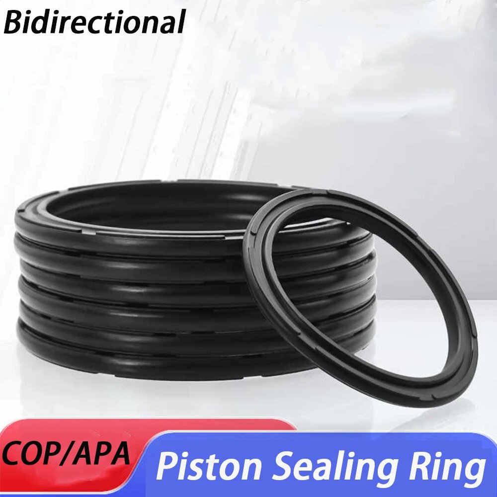 Черное уплотнительное кольцо поршня NBR 3mm*280mm 40x32x2.9mm-5Pcs