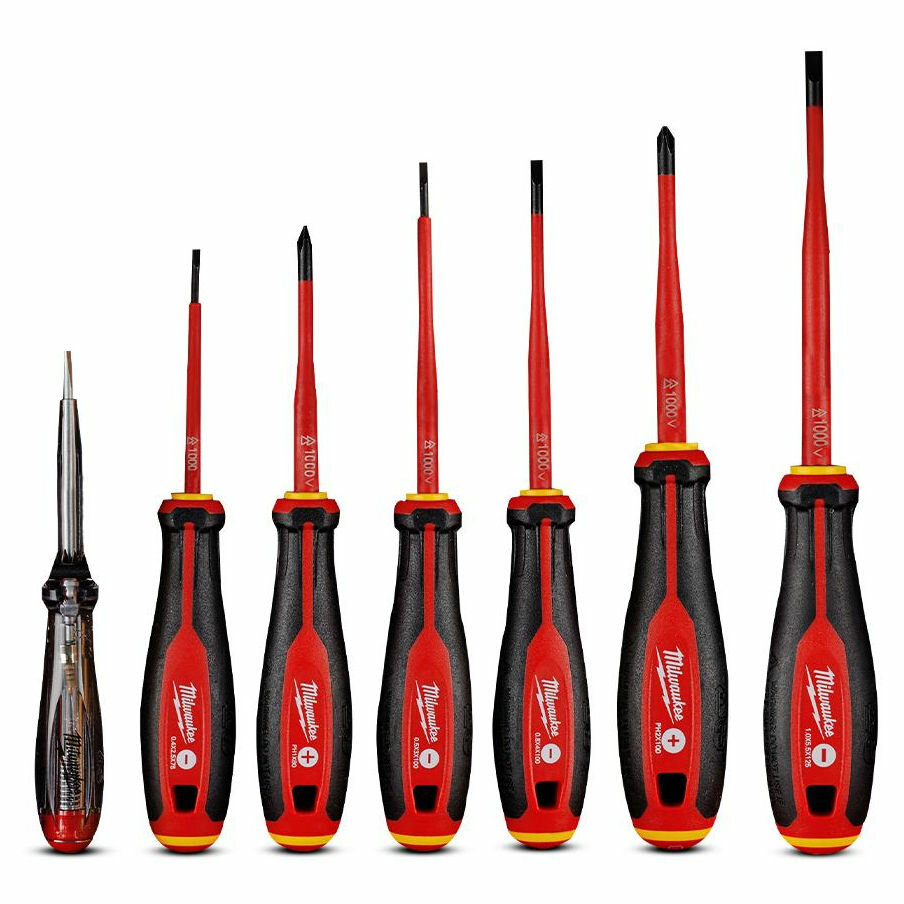 Набор диэлектрических отверток Milwaukee VDE SL/PH 7шт 4932478739
